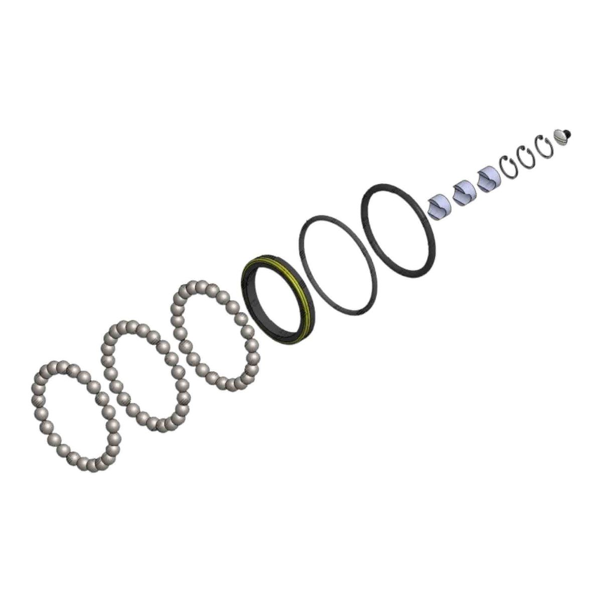 Swivel Joint Repair Kit, RDI LR, 2" 1502, STD Service – Big Iron Flow ...
